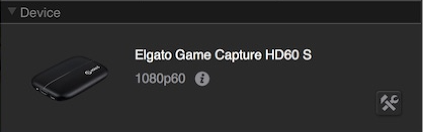 Elgato Game Capture HD 2.5.2 Software Interface (macOS) – Elgato
