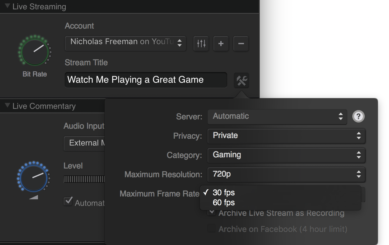 YouTube Live Streaming and Elgato Game Capture HD – Elgato