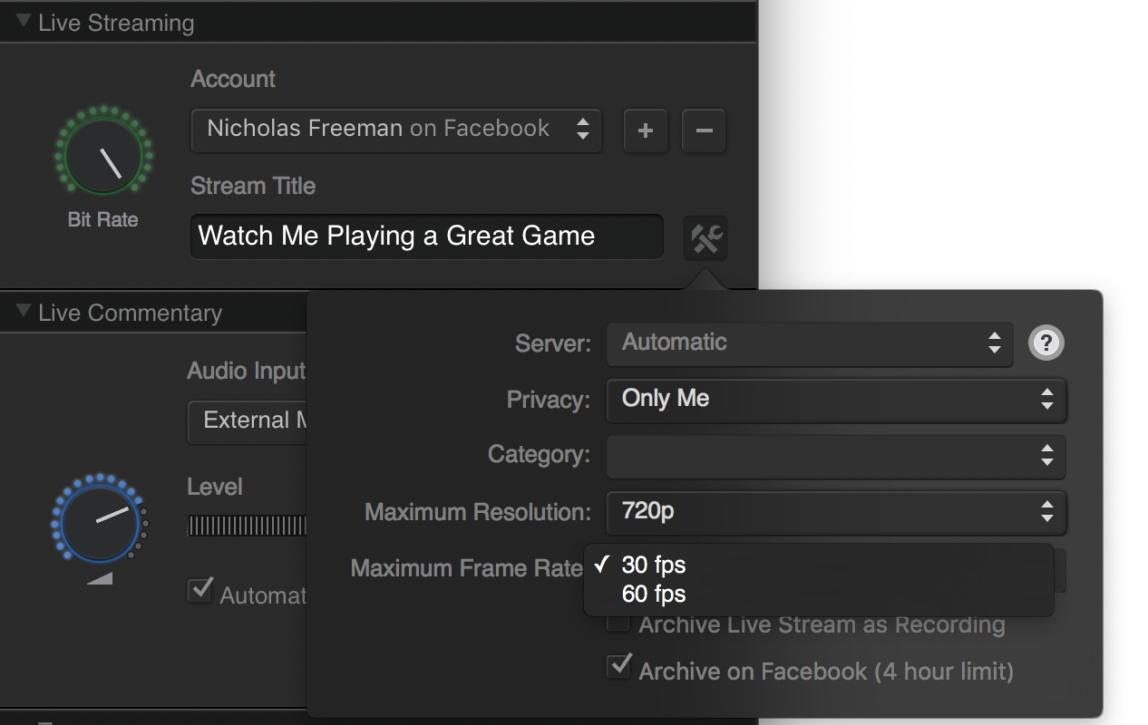 Facebook Streaming and Elgato Game Capture HD – Elgato